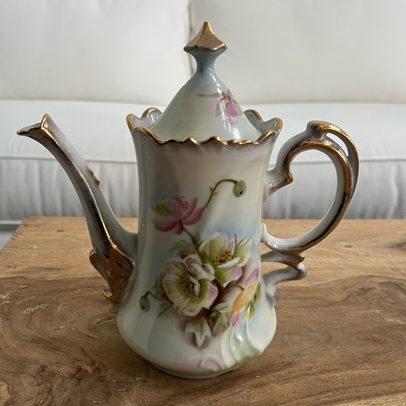 Lefton | Kitchen | Vintage Lefton Heritage Rose Coffee Tea Pot Japan ...